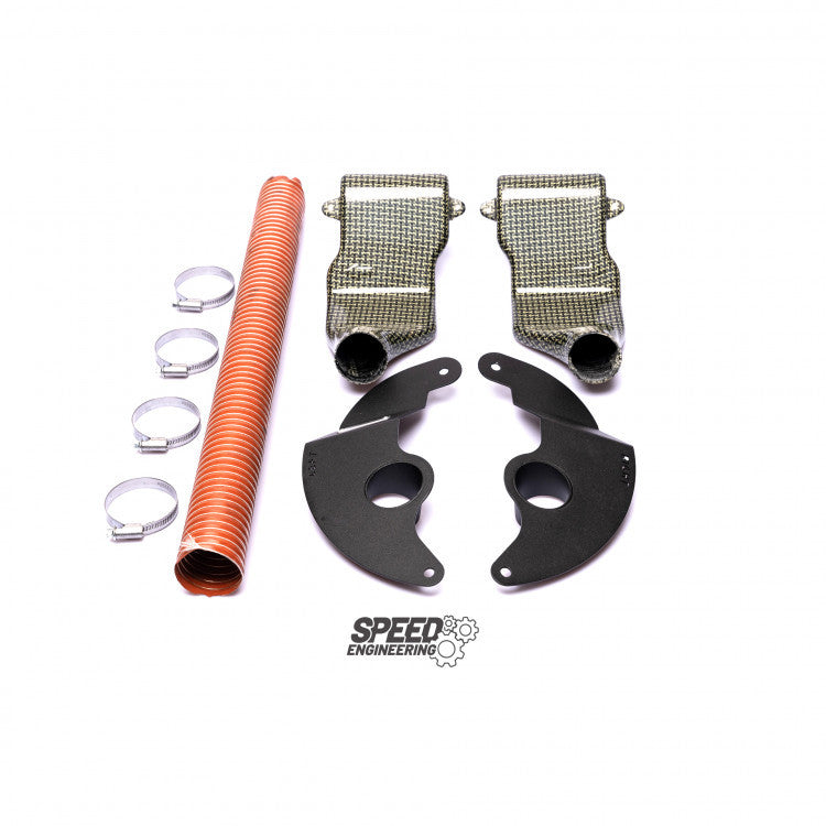 Speed Engineering Front Brake Cooling Complete Set, Carbon - F87 M2 Co ...
